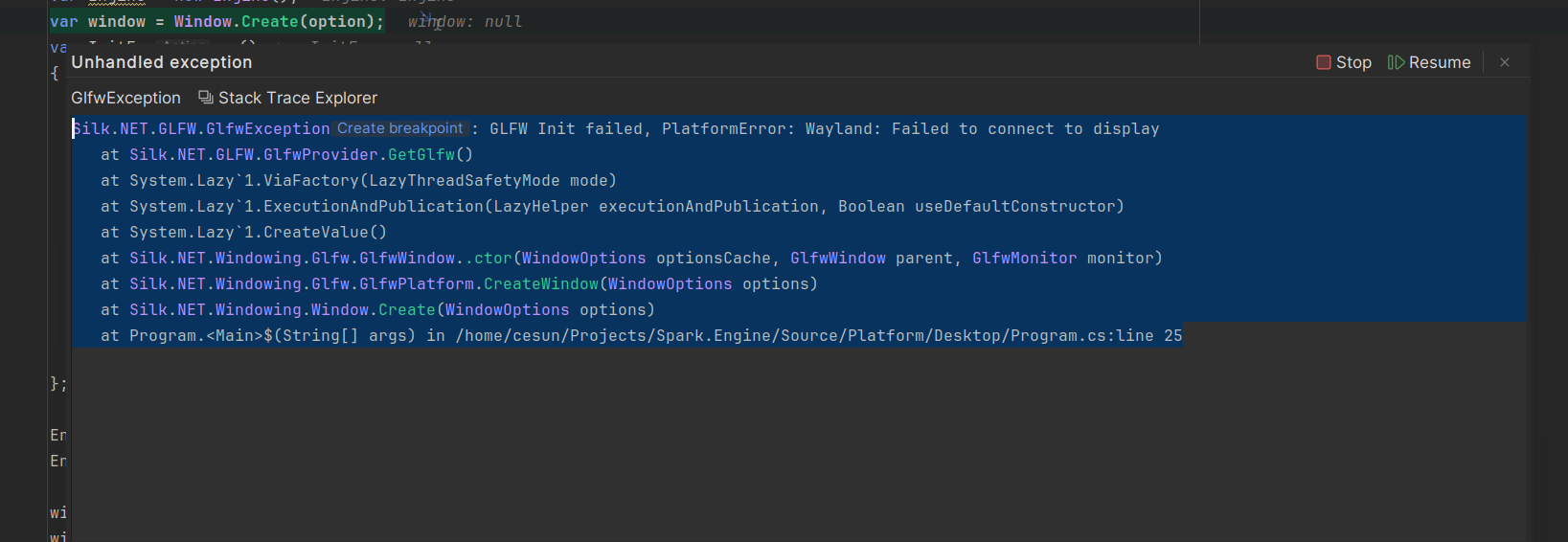 Works perfectly - Silk.NET