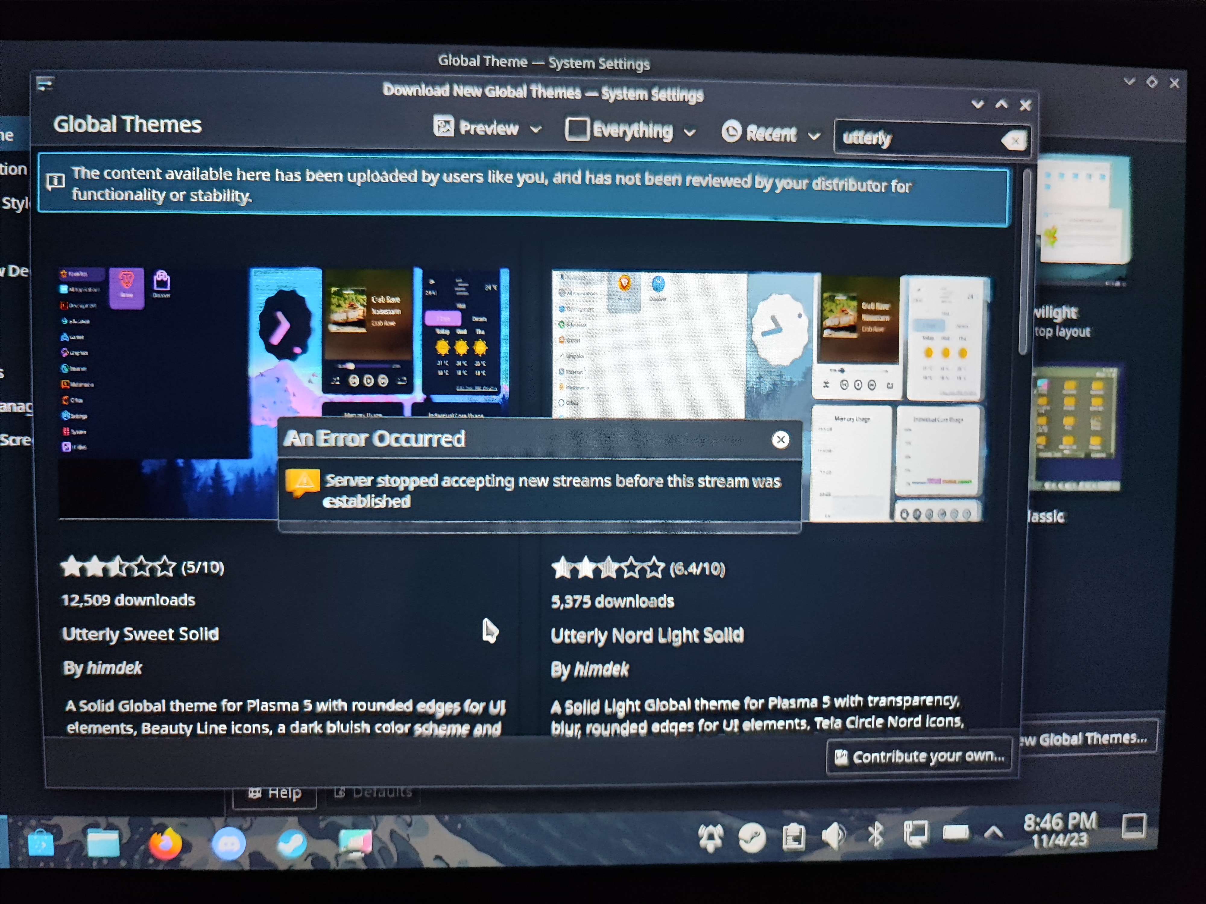 It is on UEFI "Quiet" profile. It does not have firmware profile integration in Linux for ...