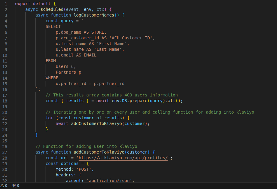 Workers has some node-compatibility, but it generally isn’t just drag and drop - Cloudflare ...