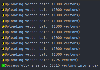 Namespace docs: https://developers.cloudflare.com/vectorize/learning/insert-vectors/#namespaces ...