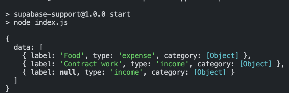 How do I join tables containing multiple complex relation? - Supabase
