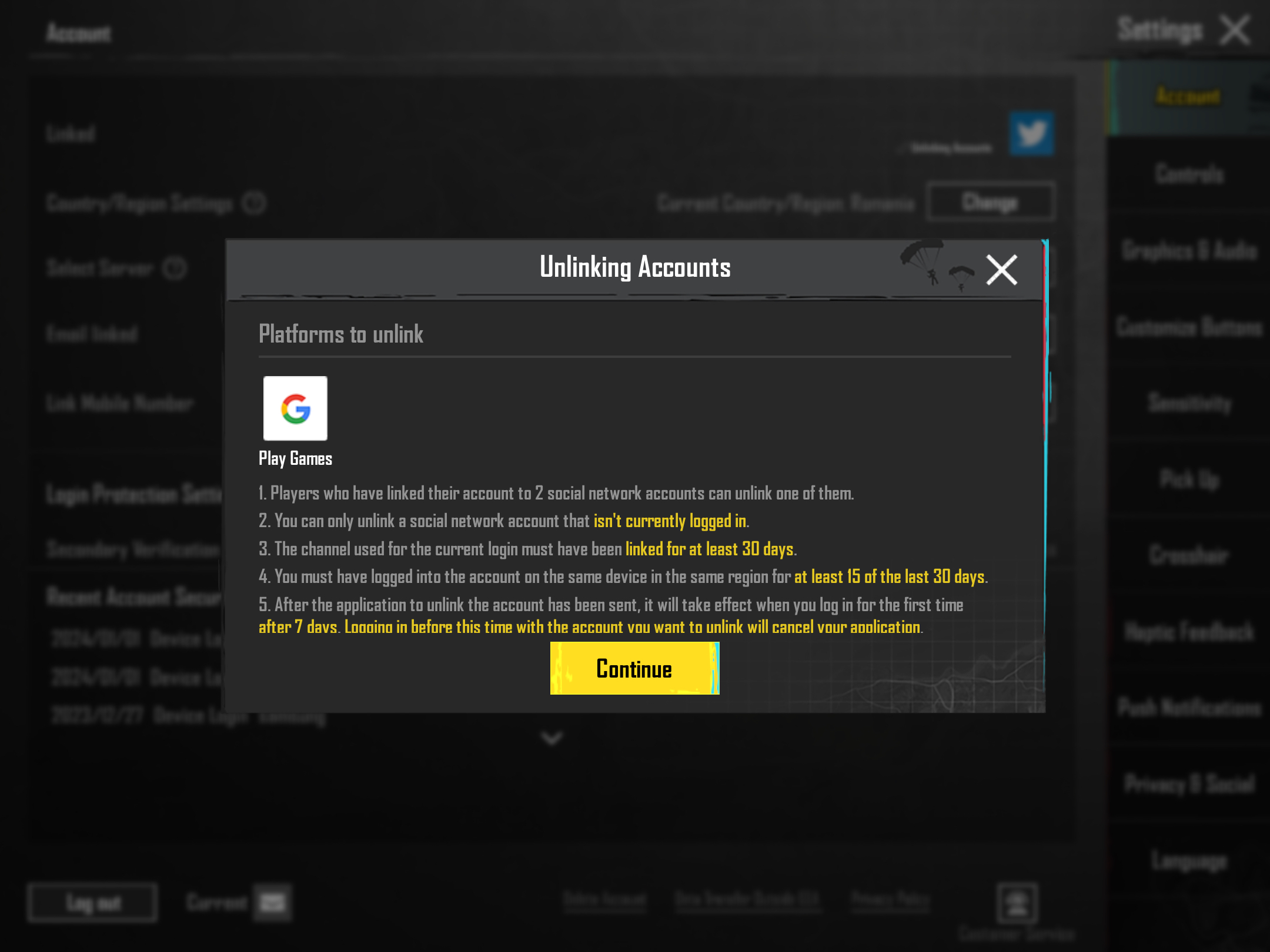 Switch to a different internet connection with less users and/or reset ...