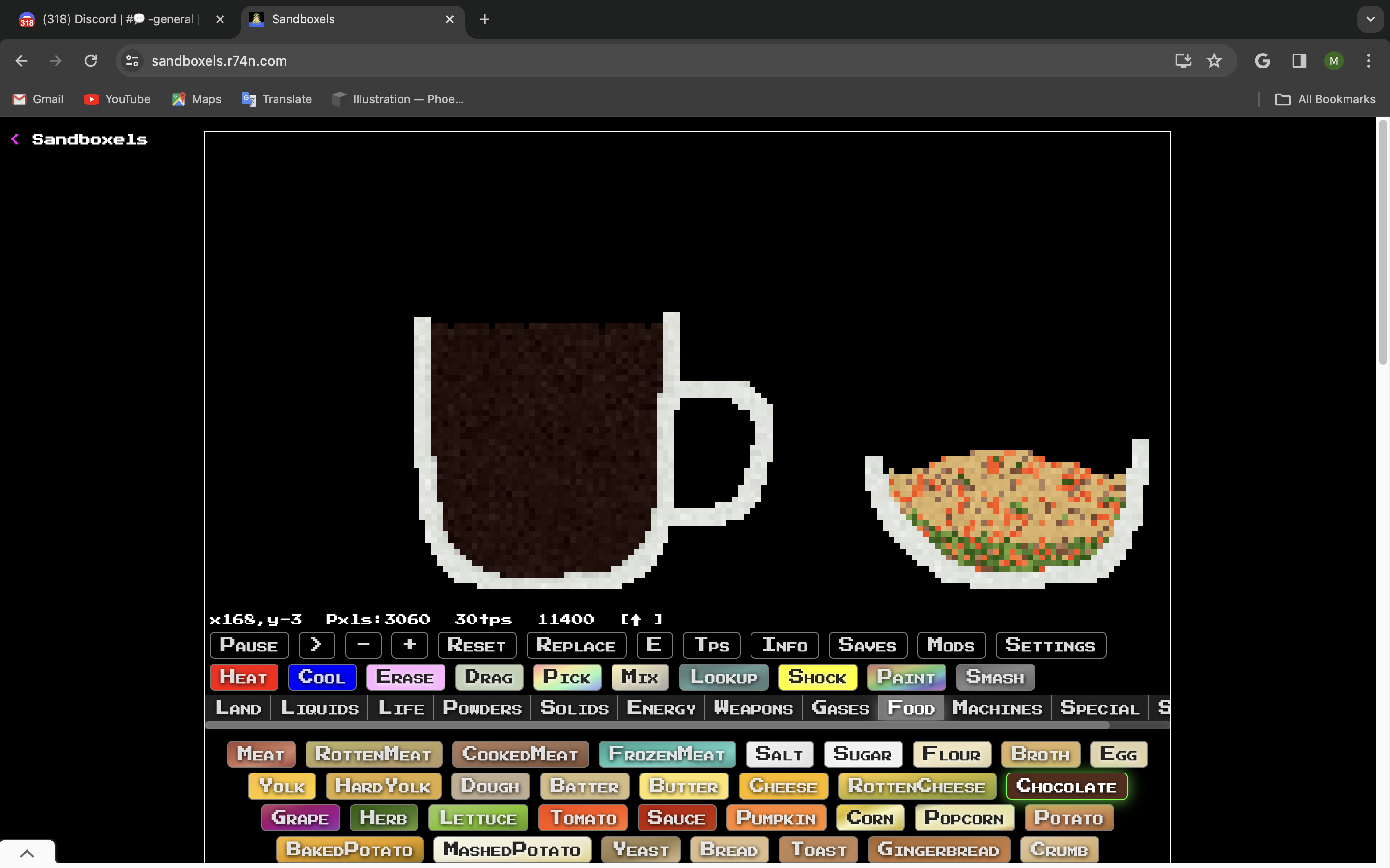 HAMBURGER - 🚨 R74n / Sandboxels