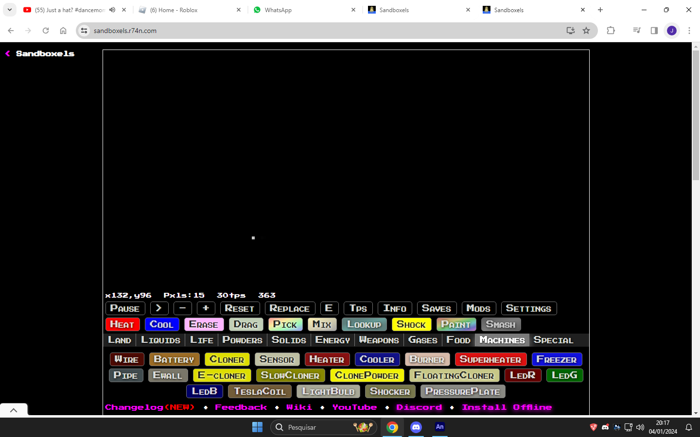 and carbon fiber - 🚨 R74n / Sandboxels