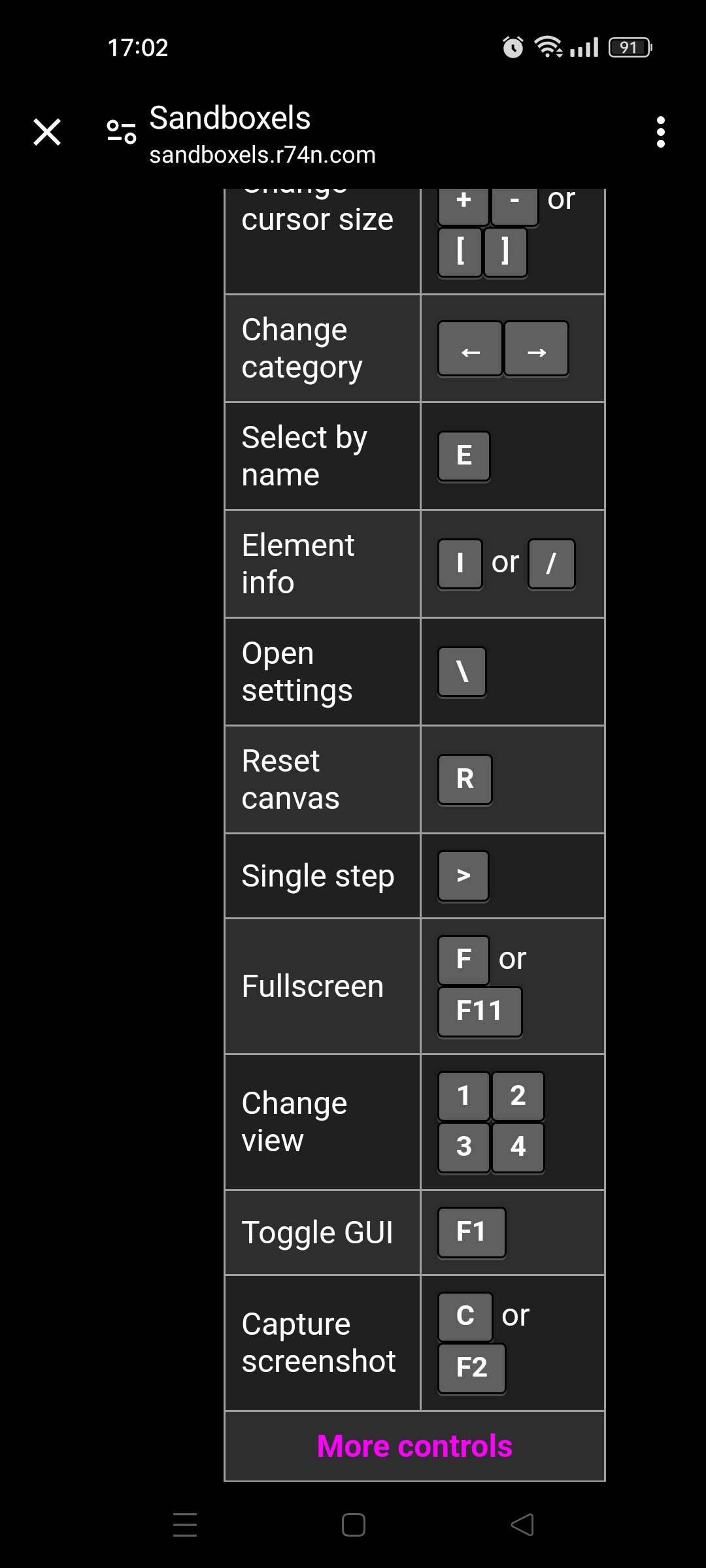 scroll on the end - 🚨 R74n / Sandboxels