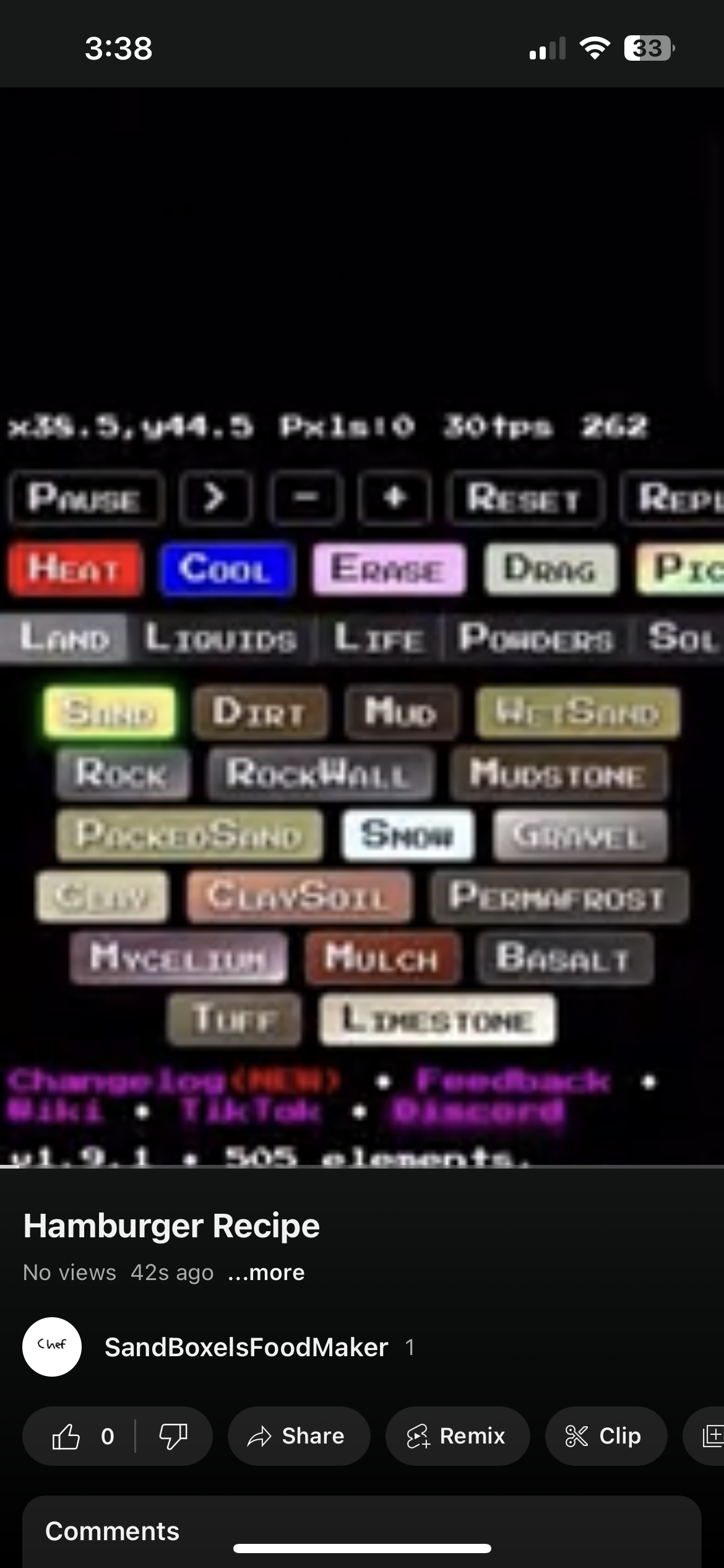 Jelly bean.. is not jelly - 🚨 R74n / Sandboxels