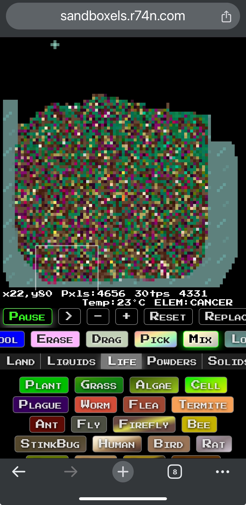 Pizza - 🚨 R74n / Sandboxels