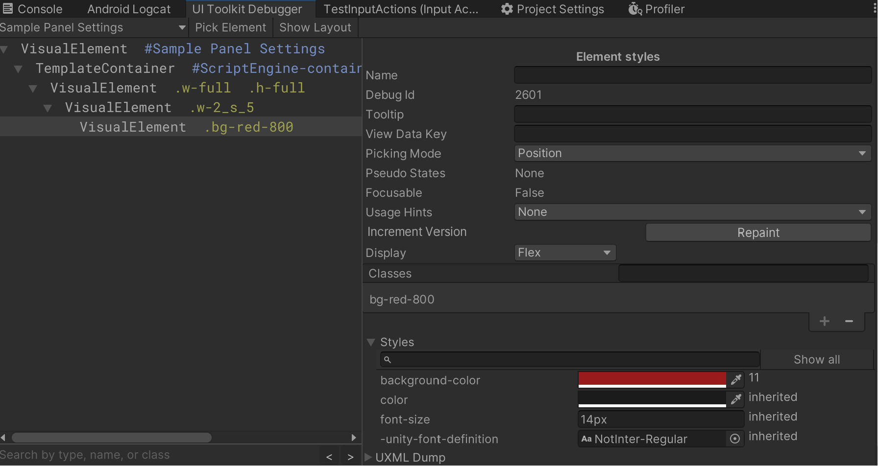 This is built with Unity 2022.3 on Windows 11 - OneJS