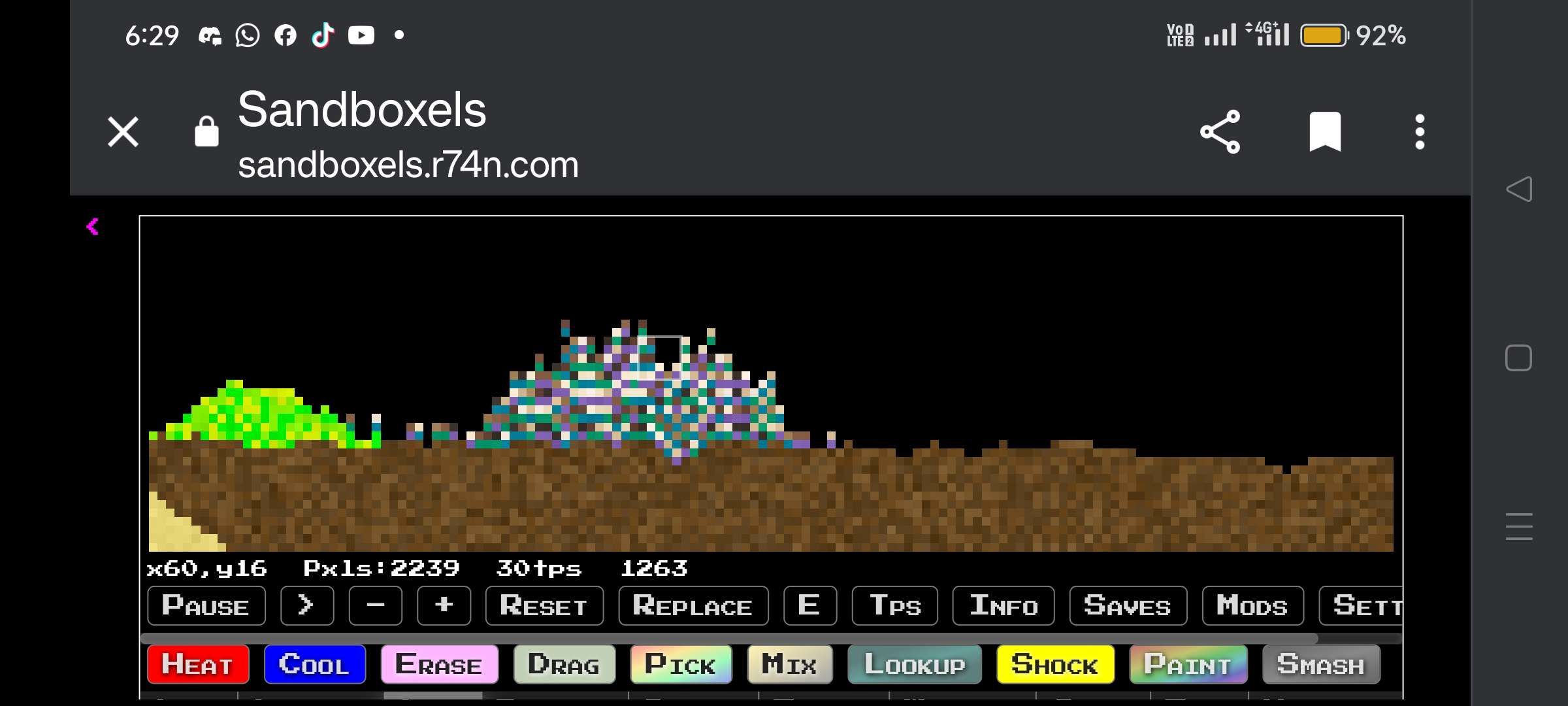 Hi titanium all alone - 🚨 R74n / Sandboxels