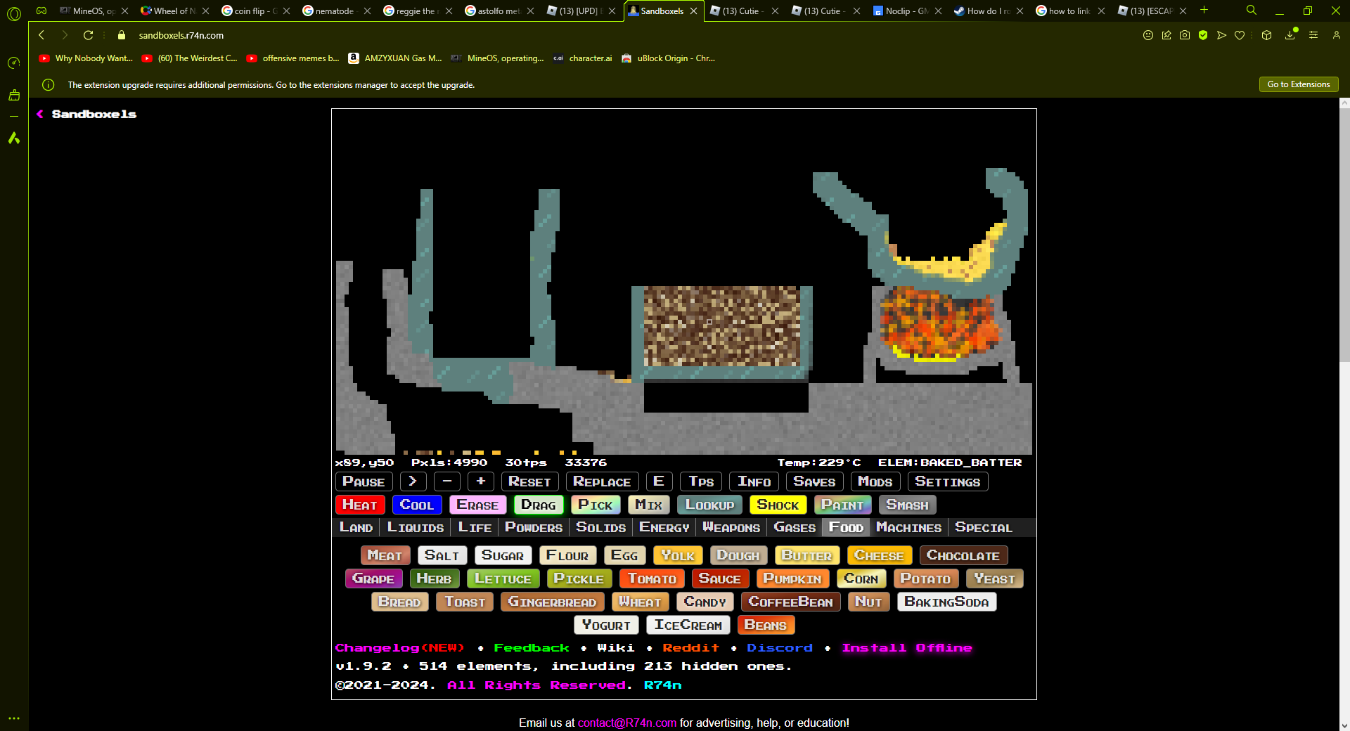 anyays - 🚨 R74n / Sandboxels
