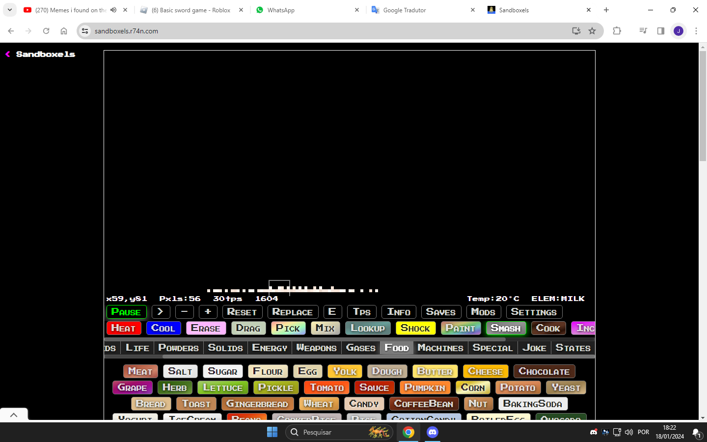MILK FROM COCONUT? - 🚨 R74n / Sandboxels