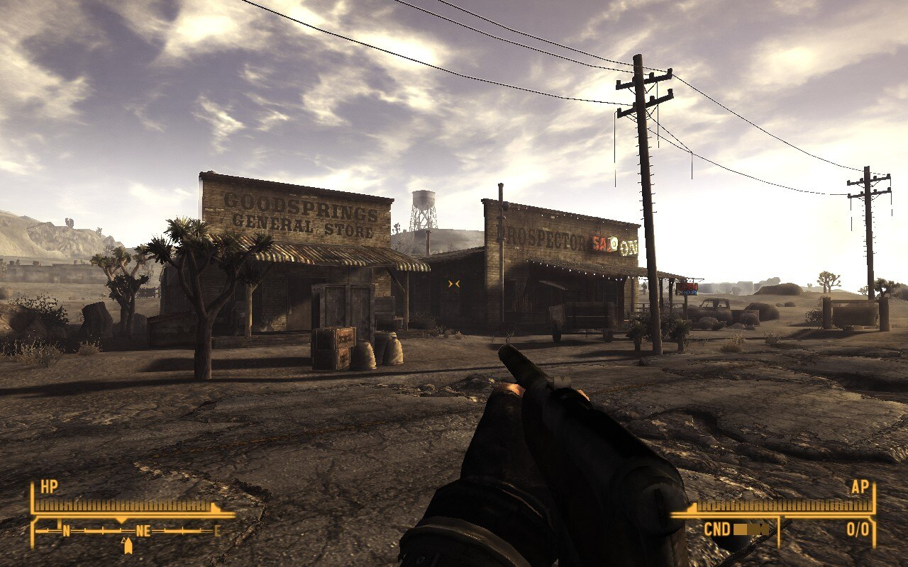 here's NV with like 100+ mods, including the one you mentioned and ...