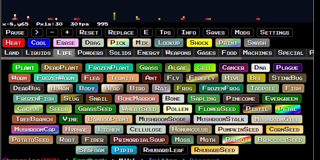 rhubarb - 🚨 R74n / Sandboxels