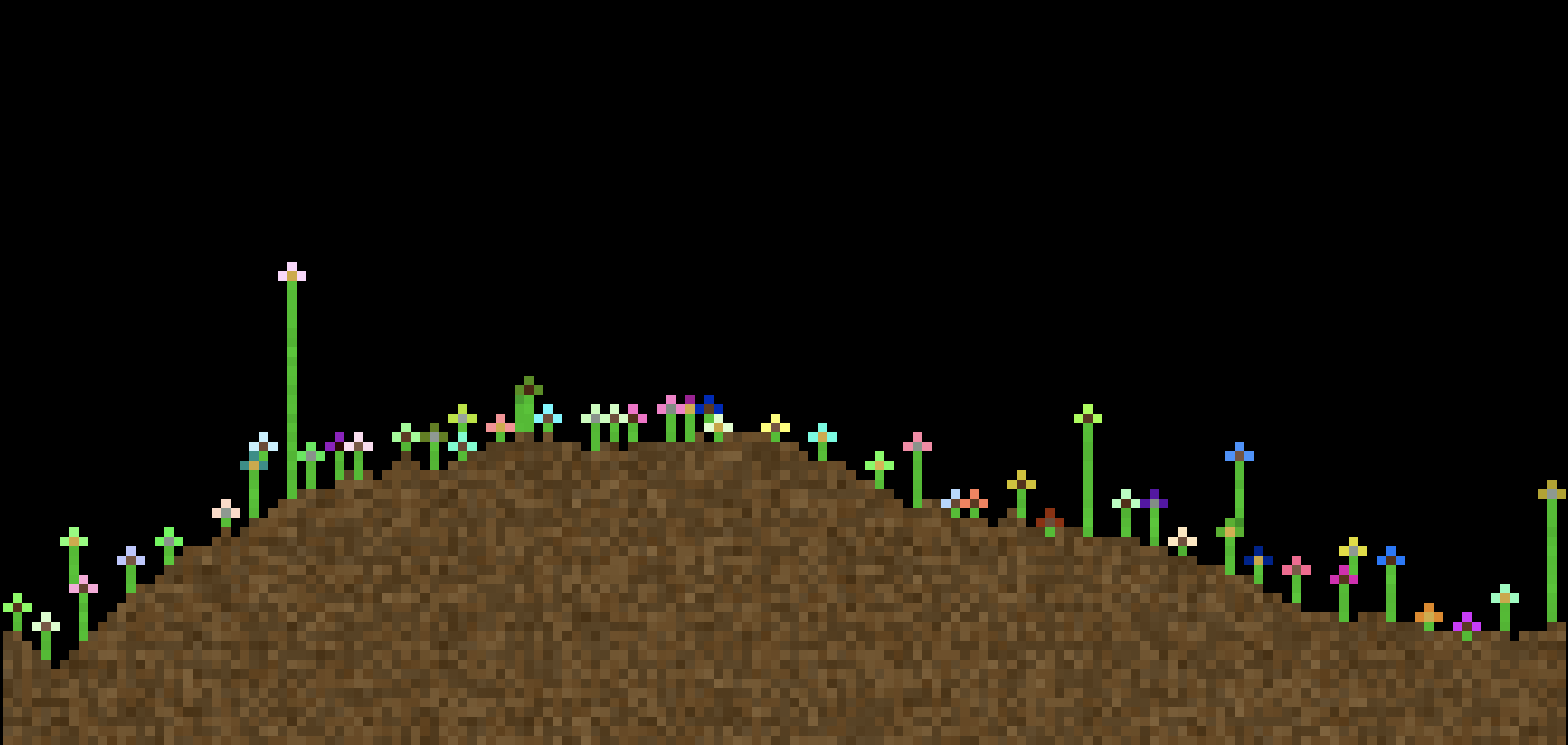 featuring comedically large flowers - 🚨 R74n / Sandboxels