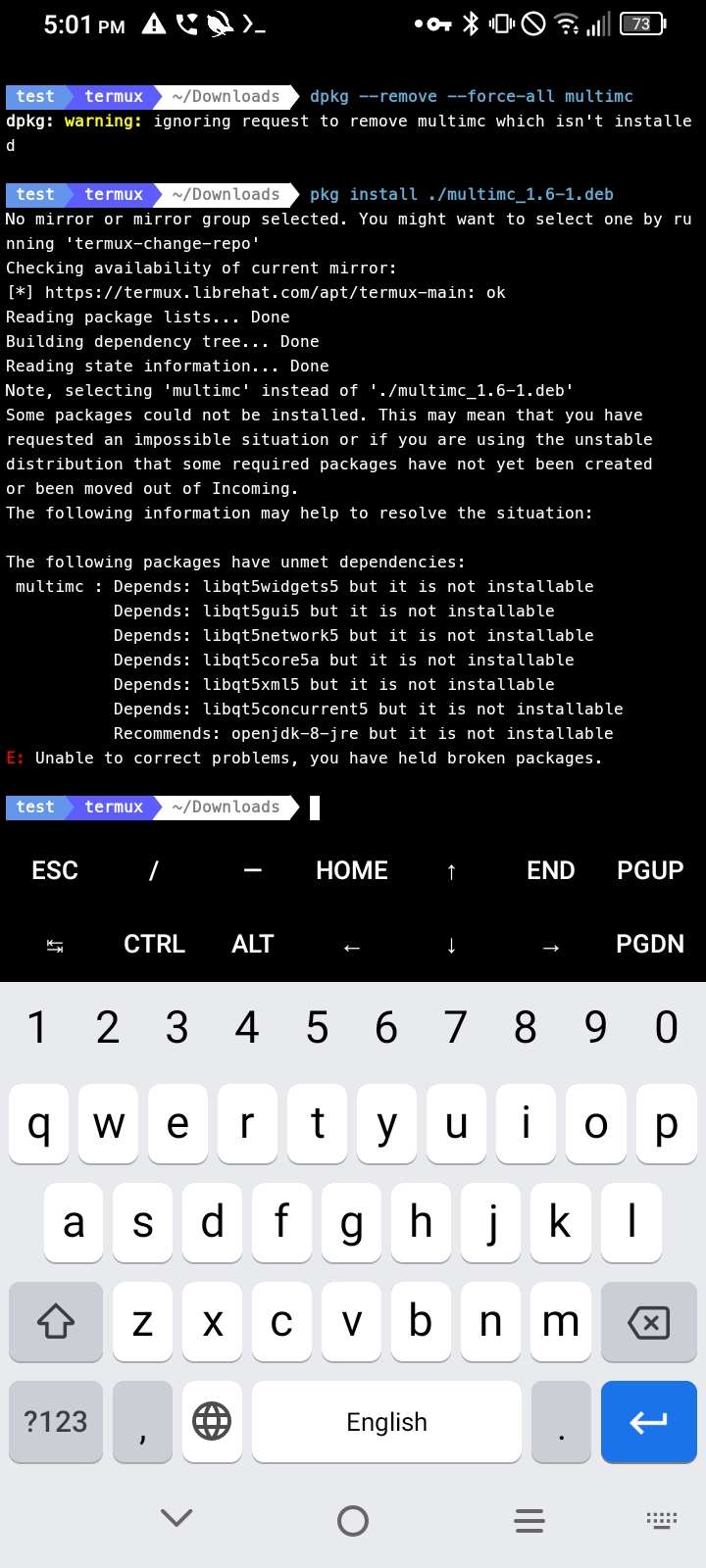 Pinch to zoom - Andronix App