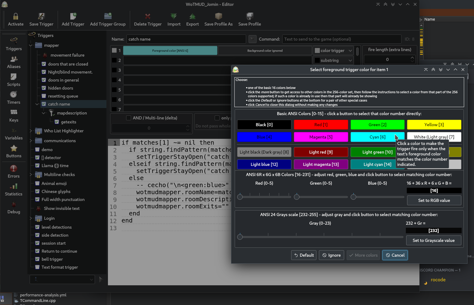 > "This is already used I think so that when one of the Immortals deign ...