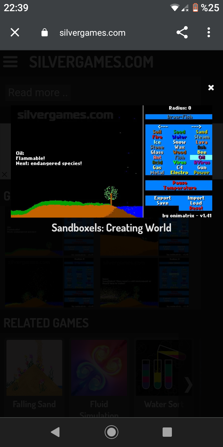 how to make a special tea ,first step add water - 🚨 R74n / Sandboxels