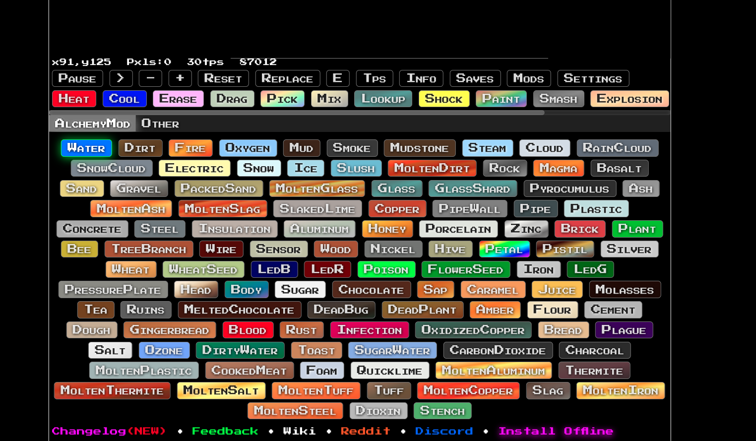 it does nhting - 🚨 R74n / Sandboxels