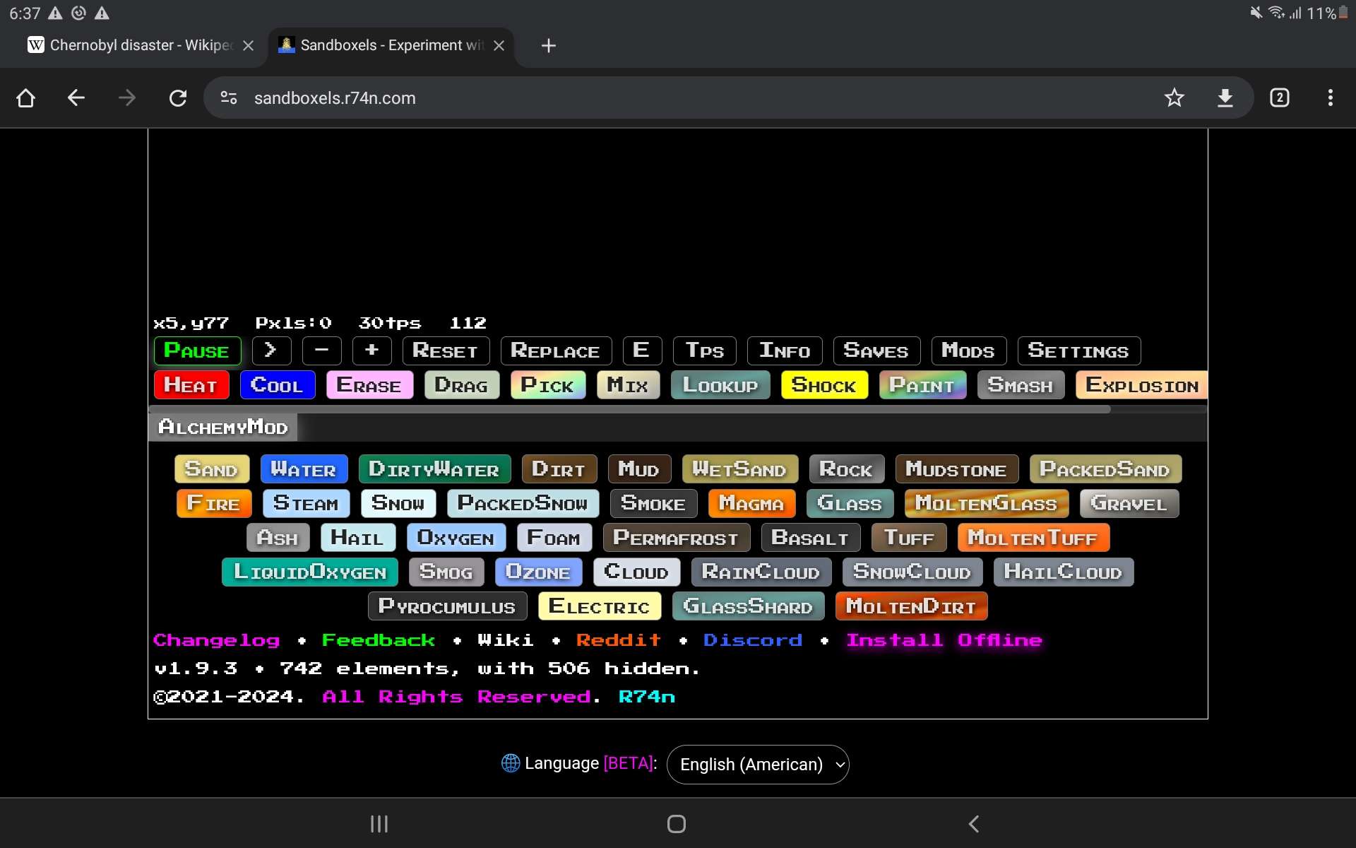 just evaporate salt water - 🚨 R74n / Sandboxels