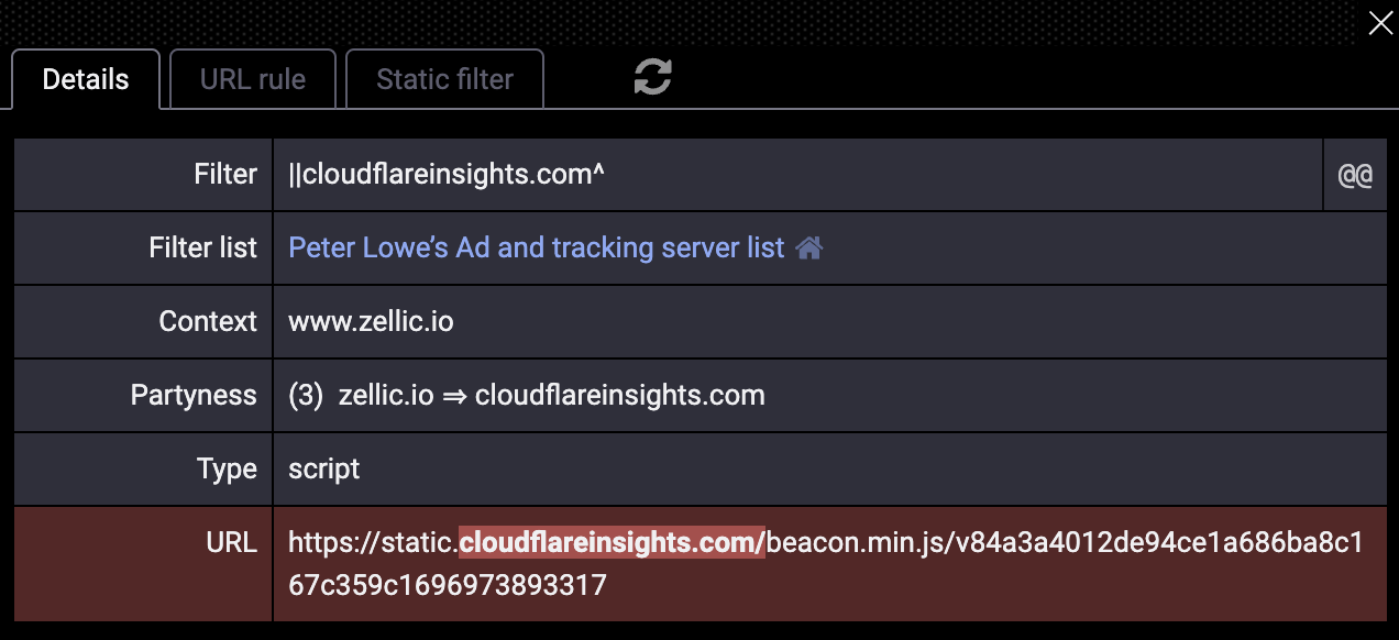 is there a way to proxy web analytics through a custom domain? the primary one is blocked by ...