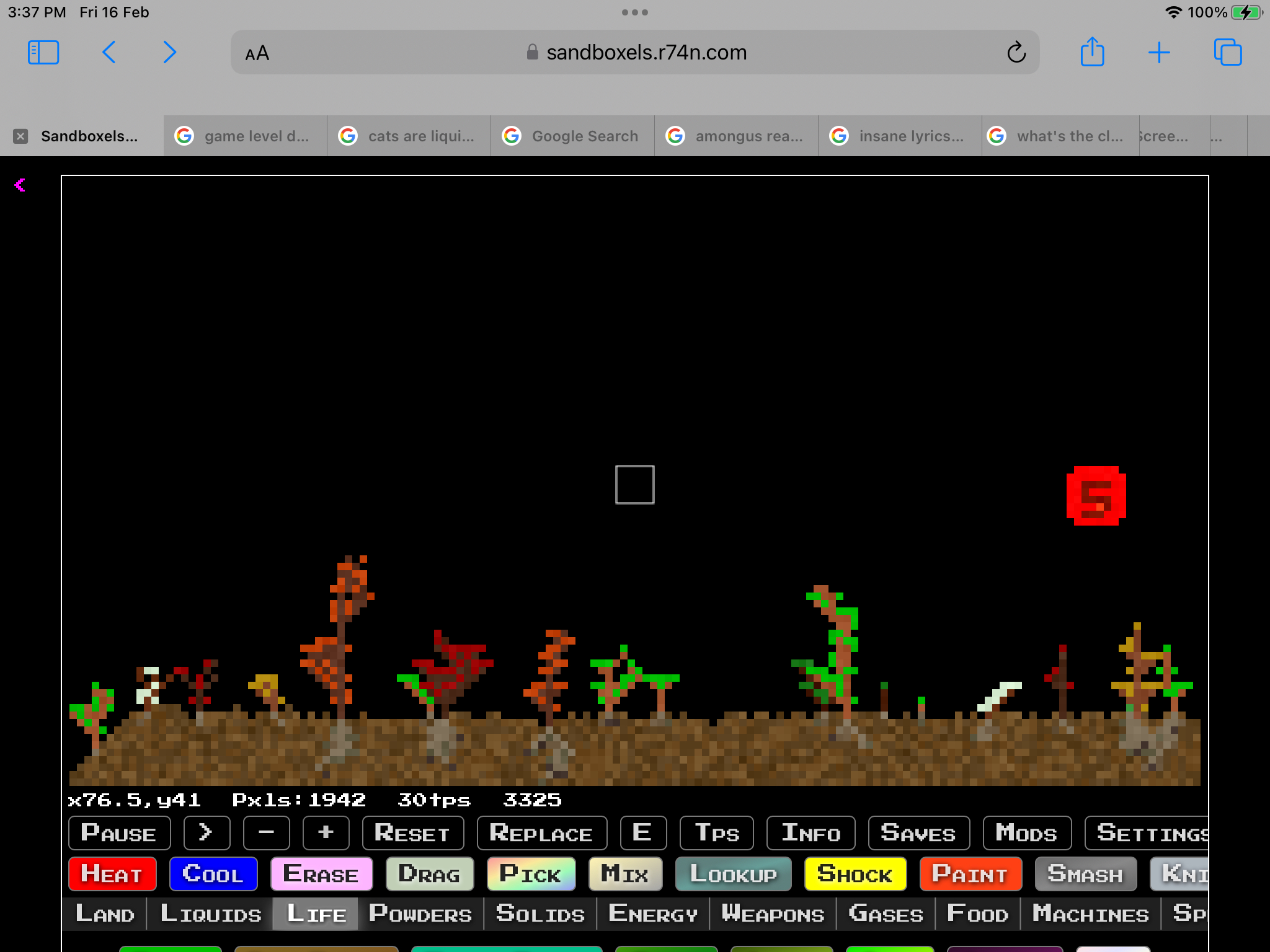 Pls add human breast milk - 🚨 R74n / Sandboxels