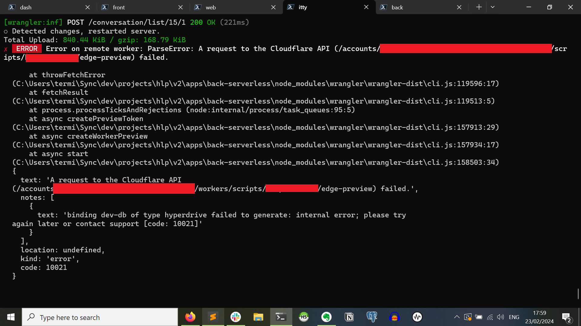 it's abeta service, it's very possible - Cloudflare Developers