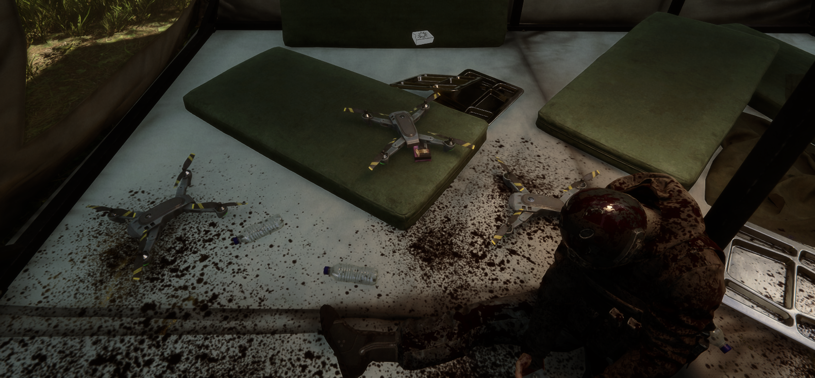 clearly drone pickup - Sons Of | The Forest