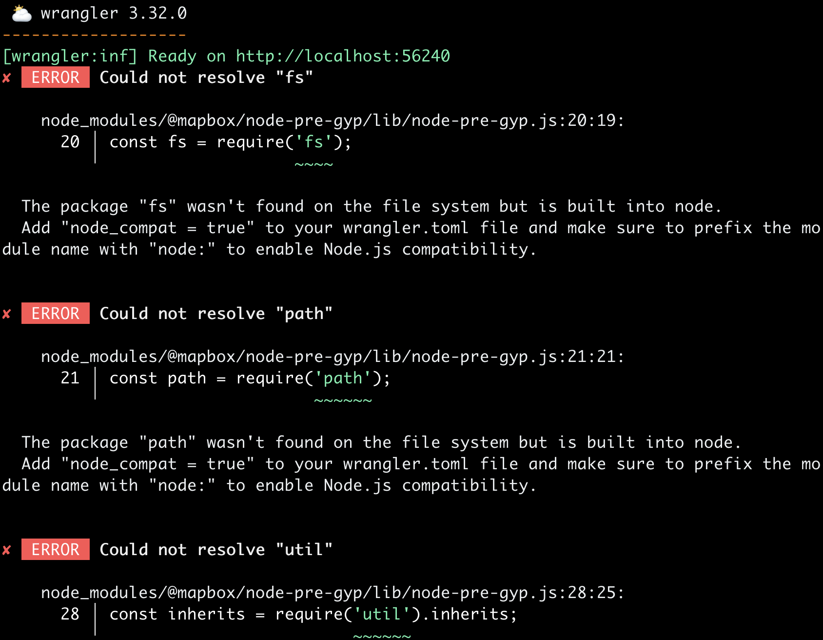 It works but im using it for const hash = await Bun.password.verify(password etc..) - Cloudflare ...