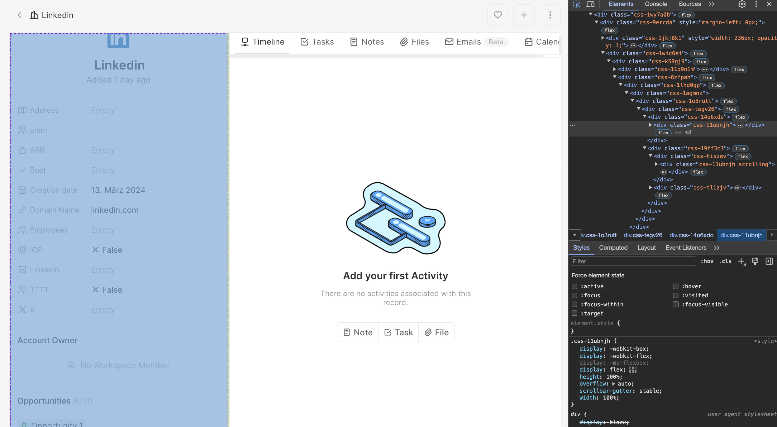 but is this really an overlay scrollbar? it also has this padding? - Twenty