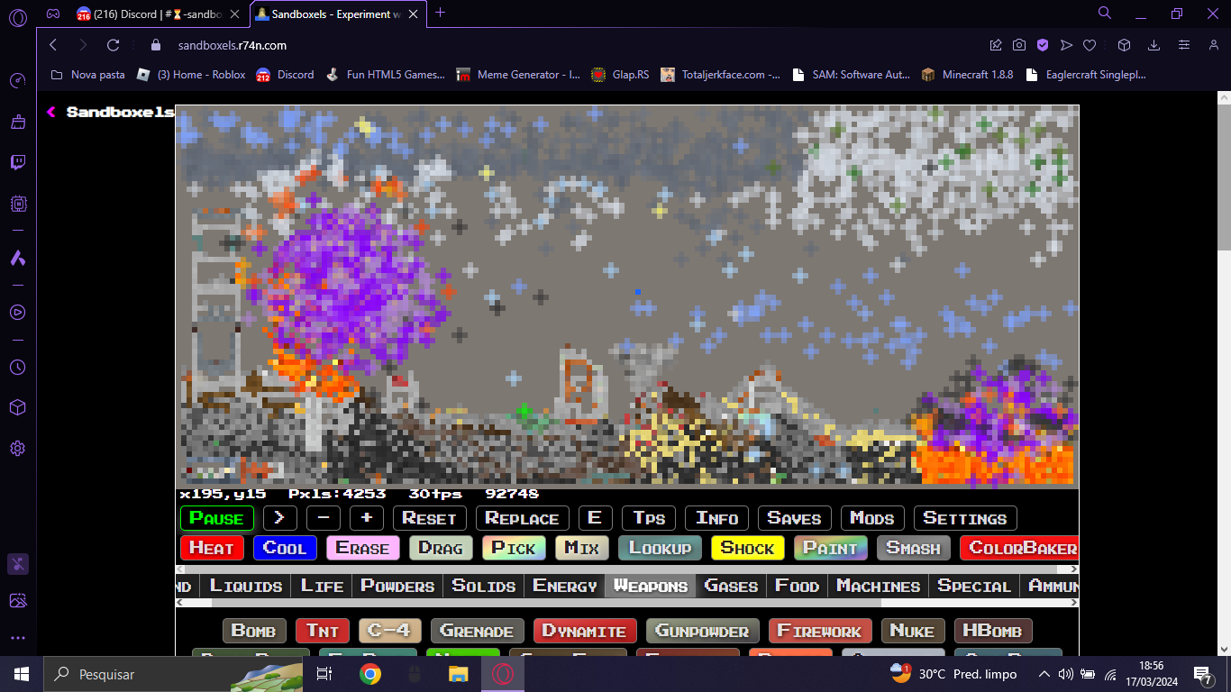 can someone gimme a tutorial on how to download Sandboxels saves ...