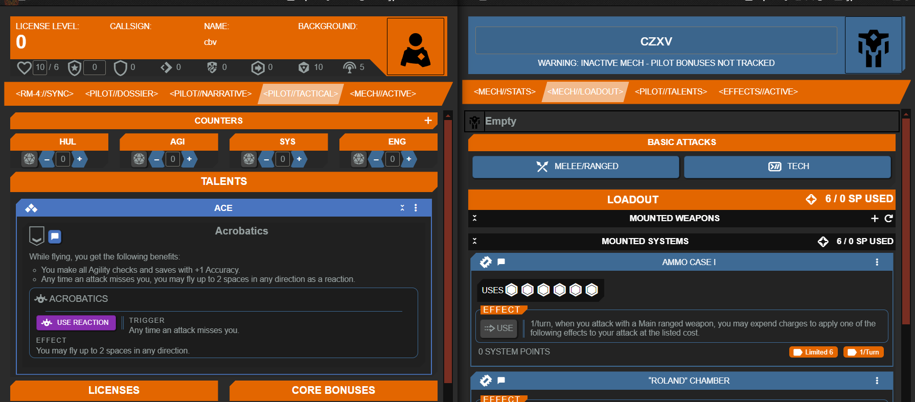 And lastly galsim - League of Extraordinary FoundryVTT Developers