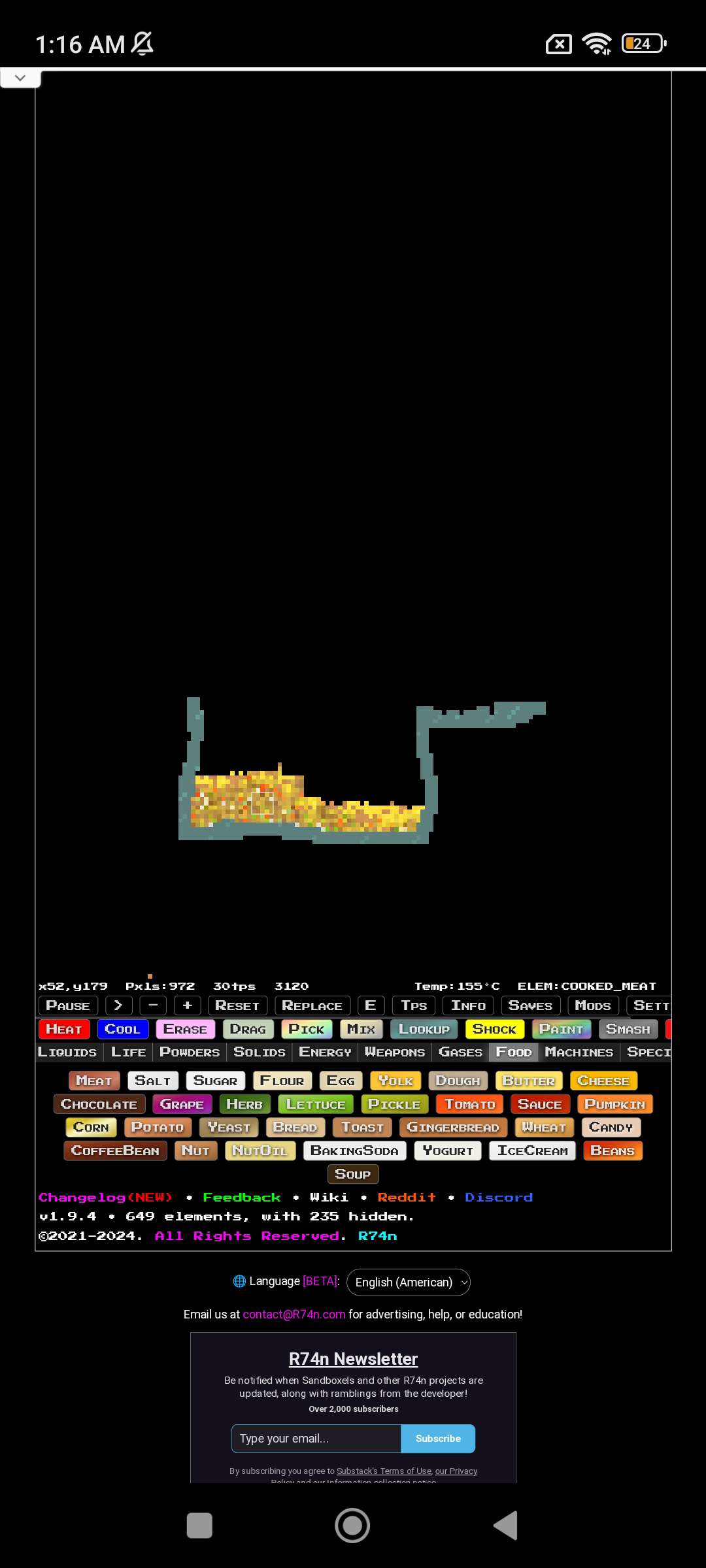 why does pinecone leaves? - 🚨 R74n / Sandboxels