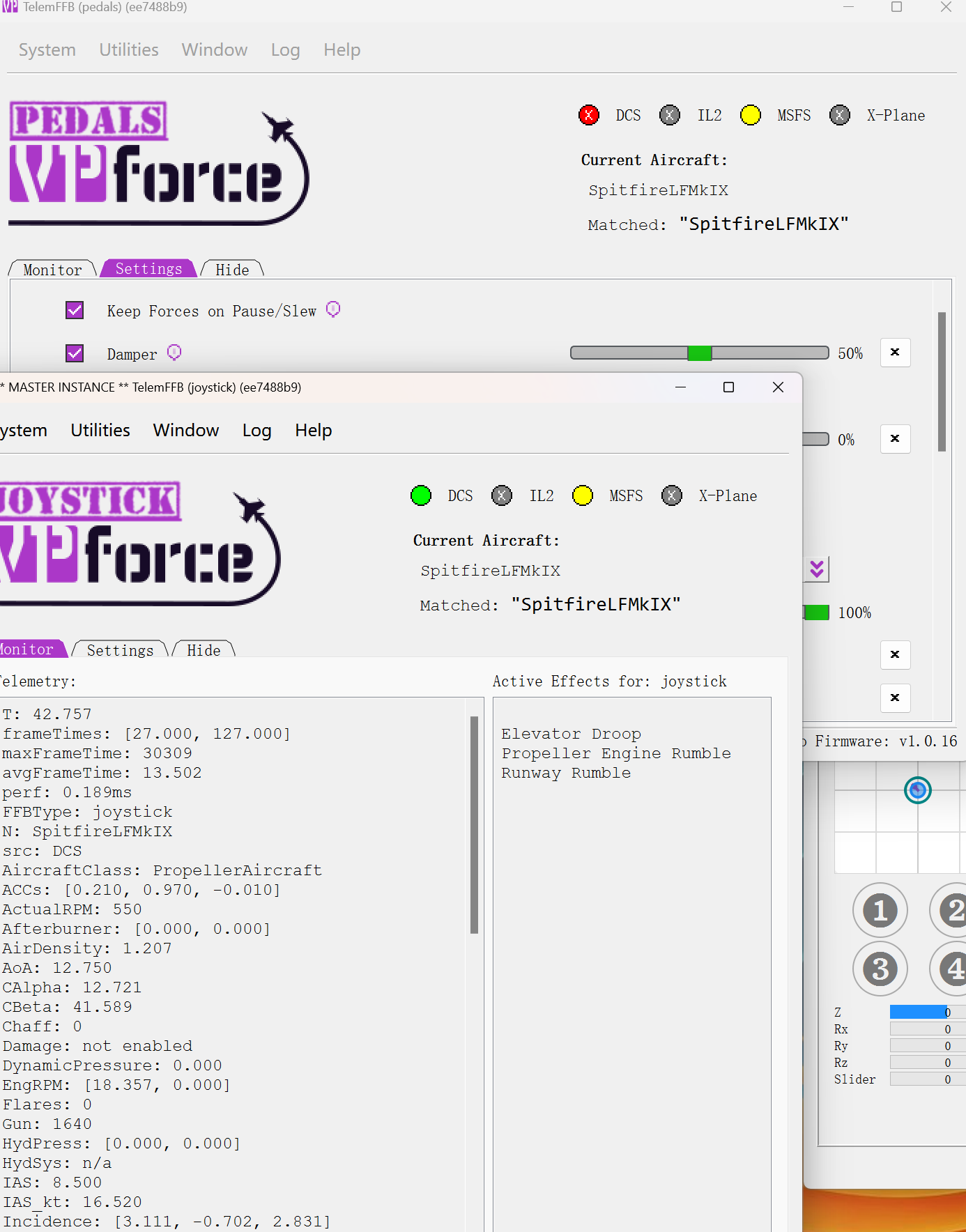 There's ww2 modules in DCS you can use - VPforce Controls