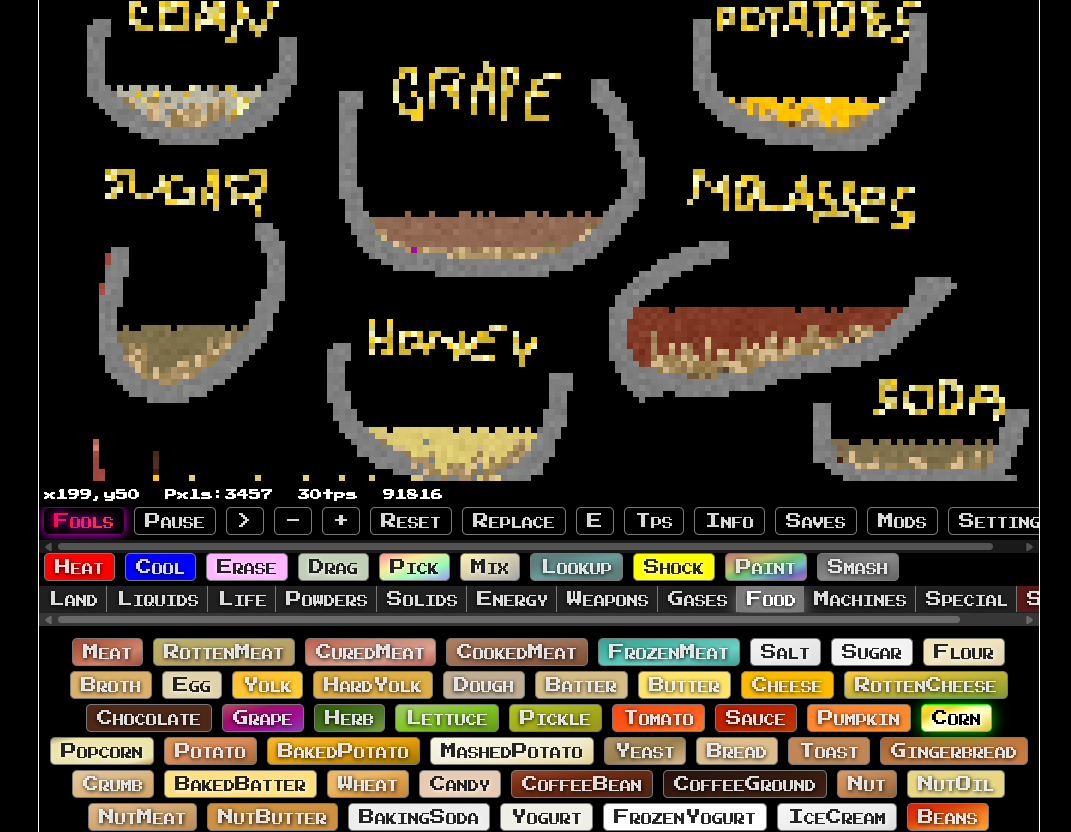 Cooked - 🚨 R74n / Sandboxels