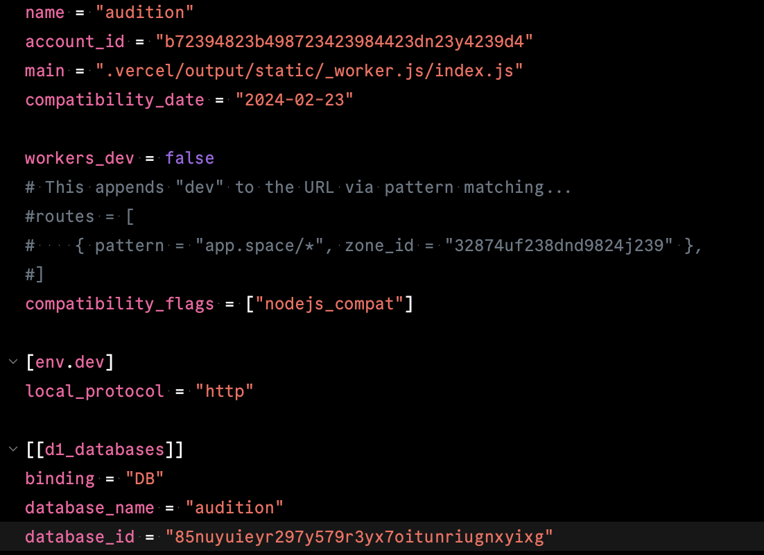 i cant seem to access the database binding in local development - Cloudflare Developers