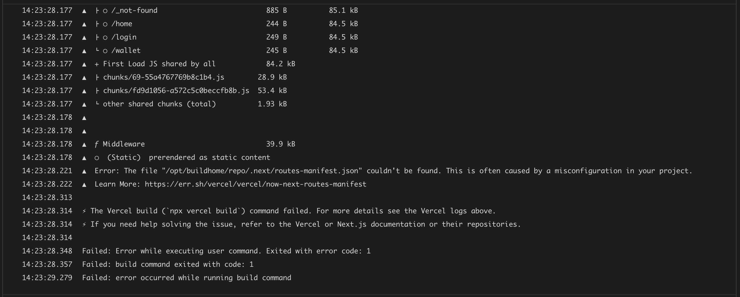 Should be something like `wrangler pages deploy .vercel/output/static` - Cloudflare Developers