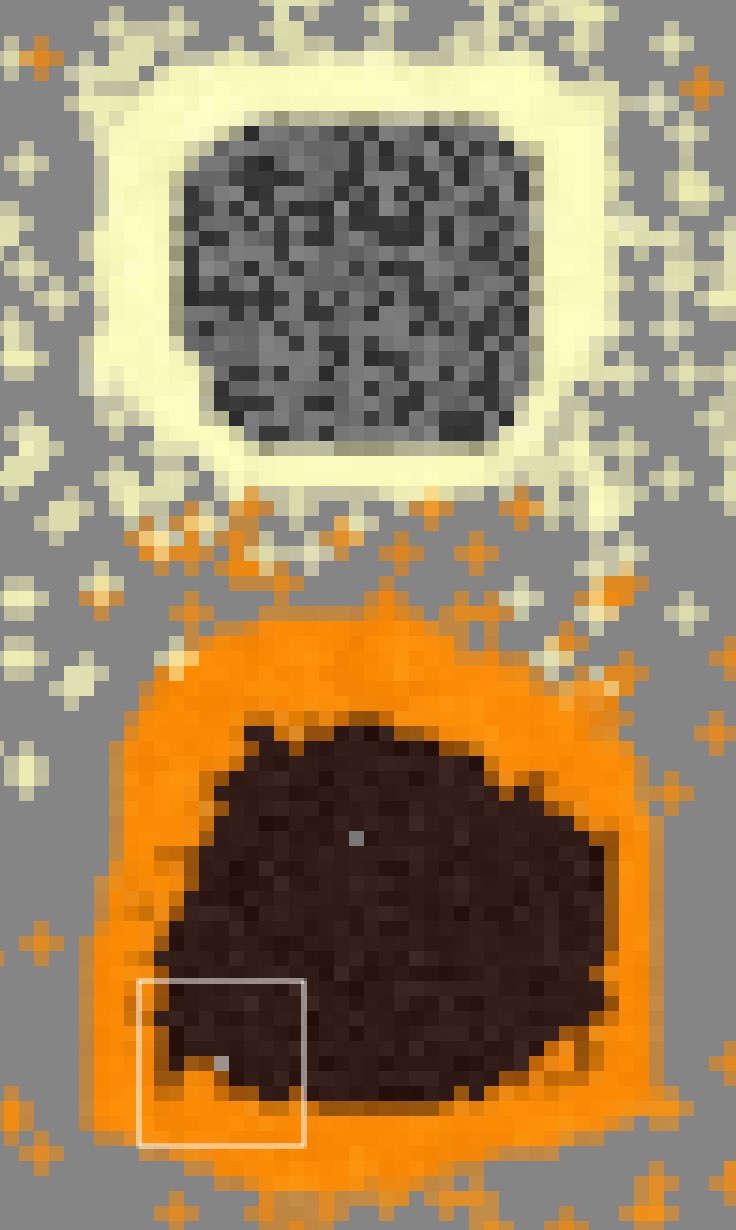 Oh am I supposed to place rock in the middle maybe so it looks like the ...