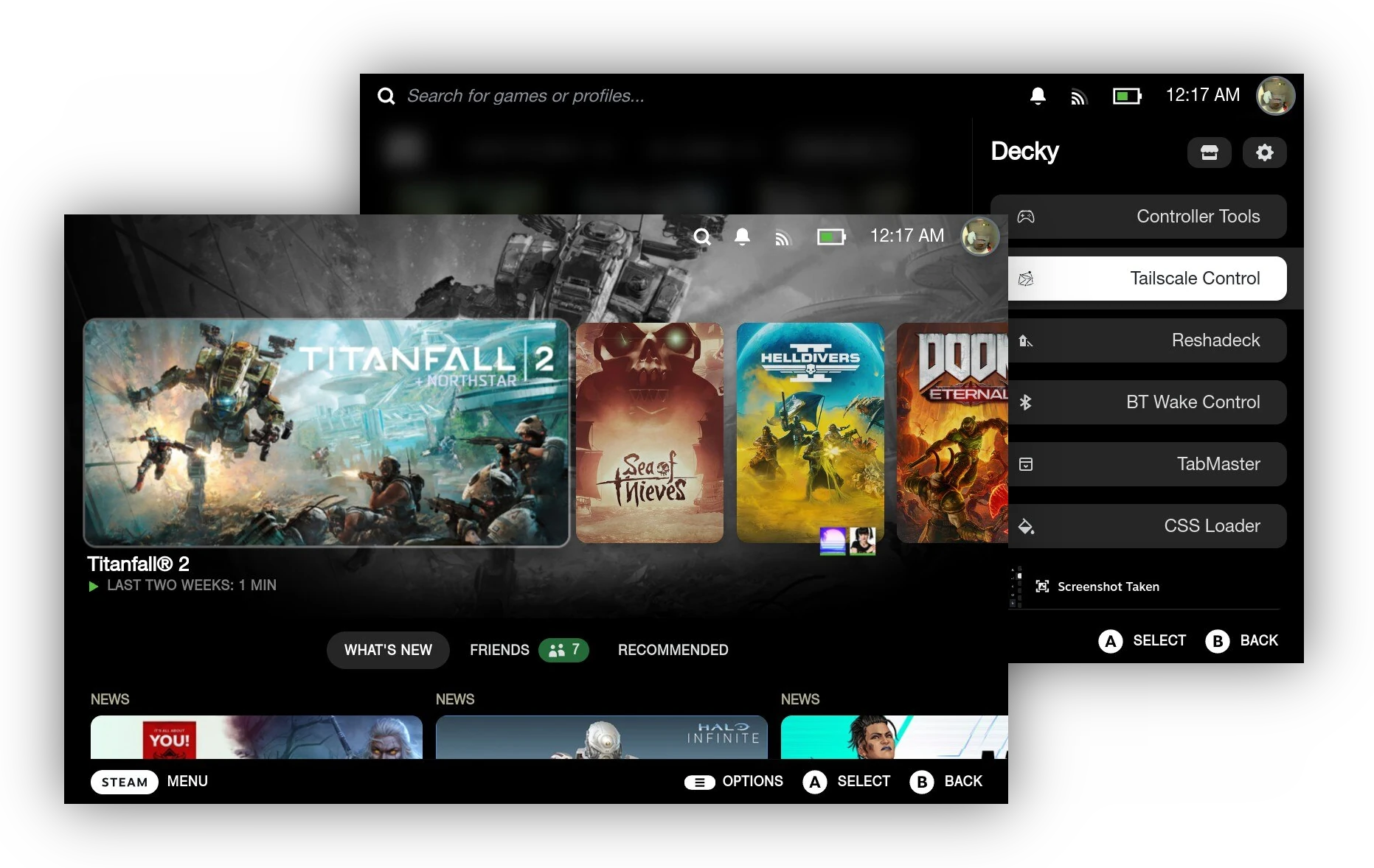 tab master plugin - Universal Blue