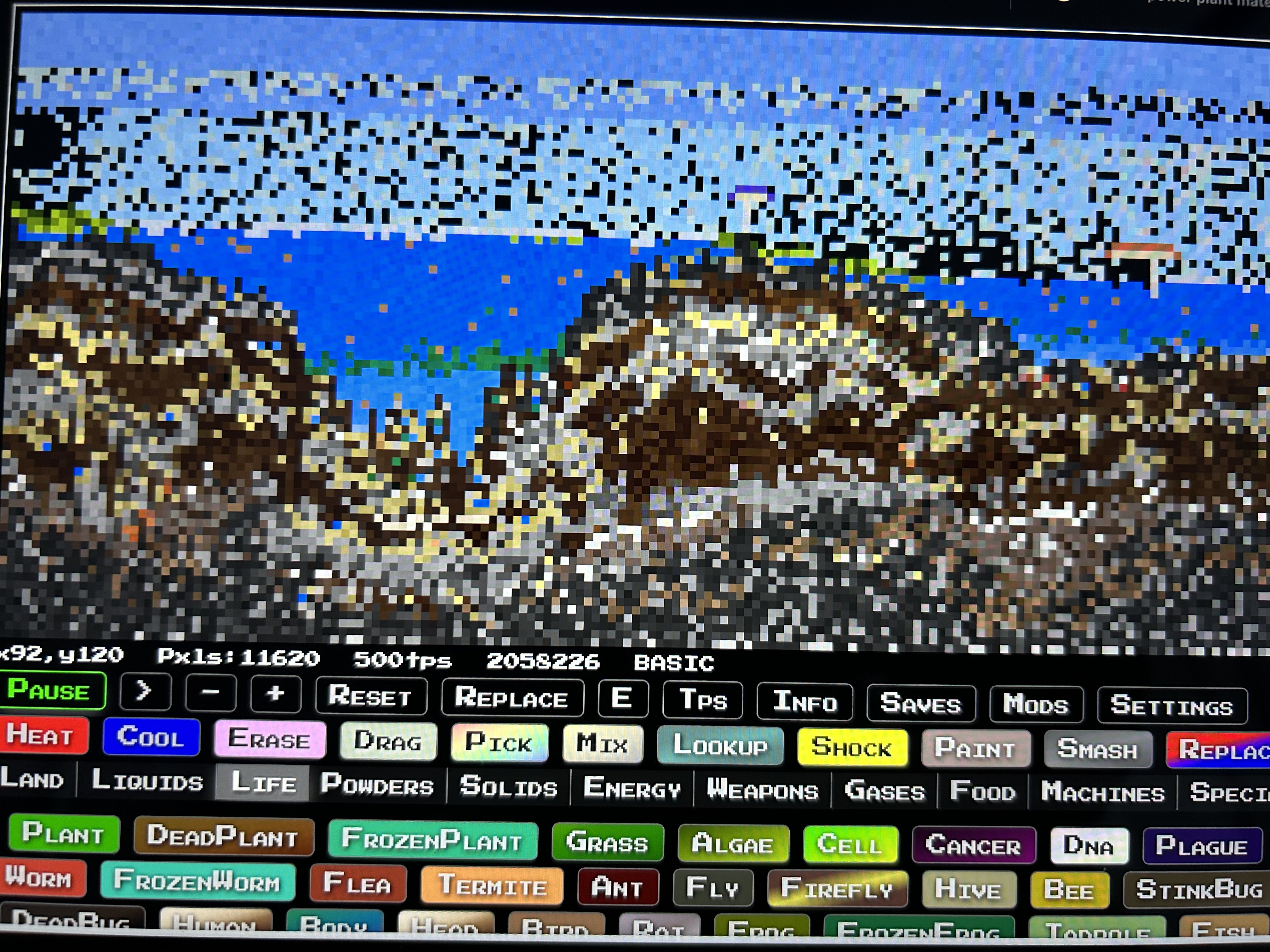 currently in the mid paleozoic period - 🚨 R74n / Sandboxels