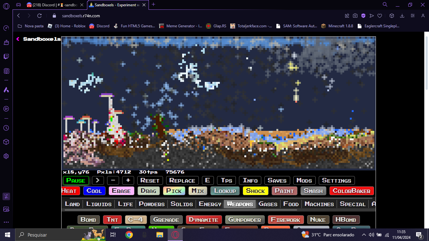 w o w - 🚨 R74n / Sandboxels