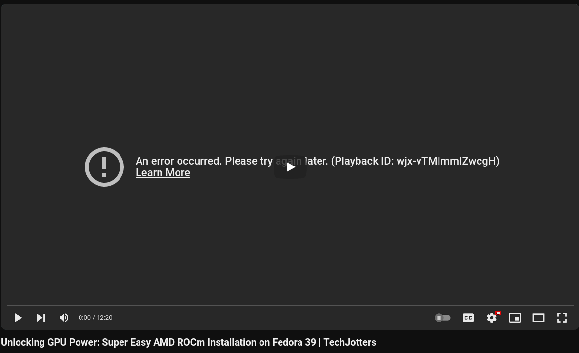 youtube was okay before. It's stopped working, even after restart. - Universal Blue