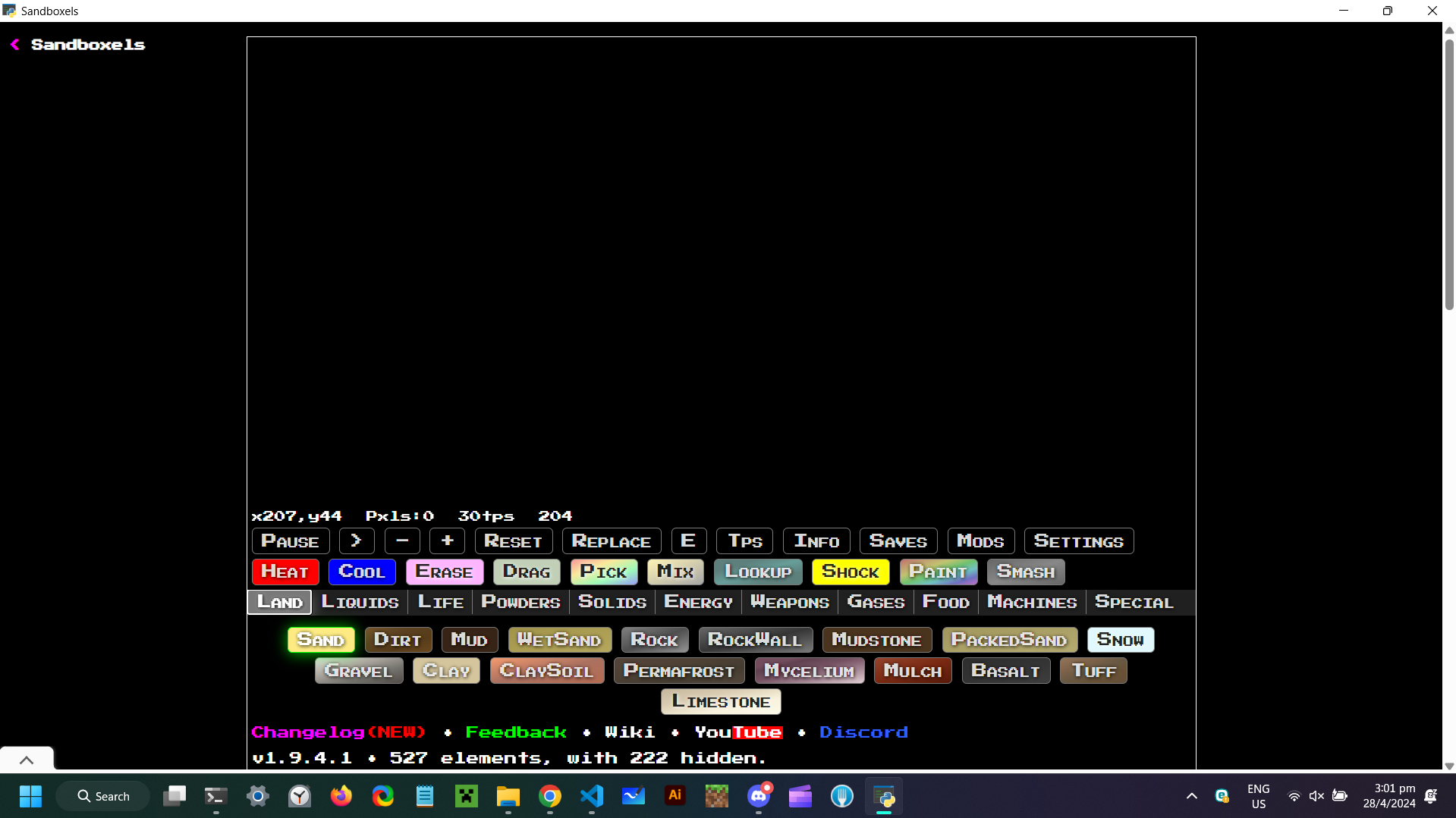 Gem. - 🚨 R74n / Sandboxels