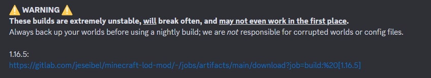 I don't see the LOD's - Distant Horizons