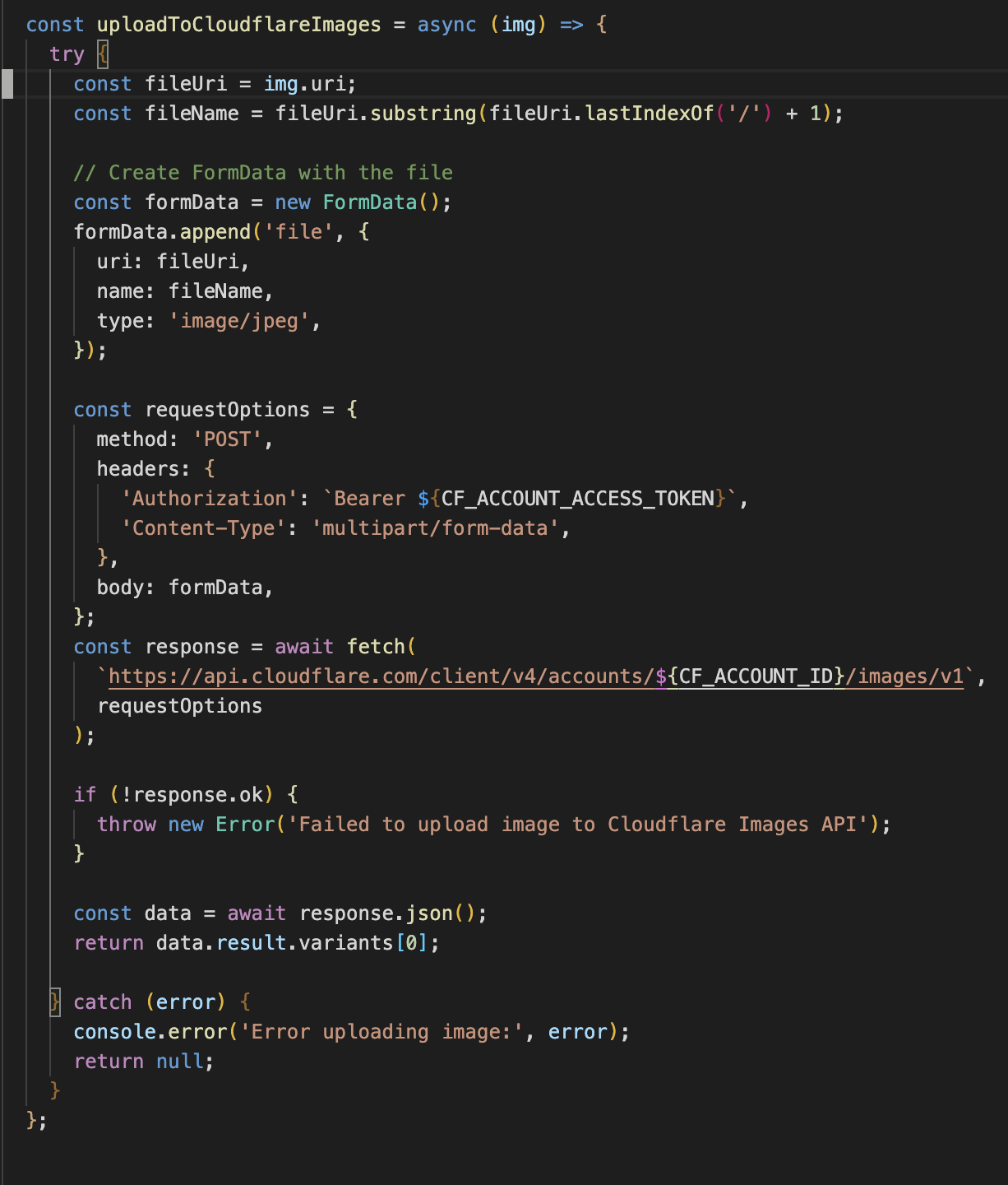 Hi everyone!! Im new to CF and need a little help. I have the cloudflare images bundle and i am ...