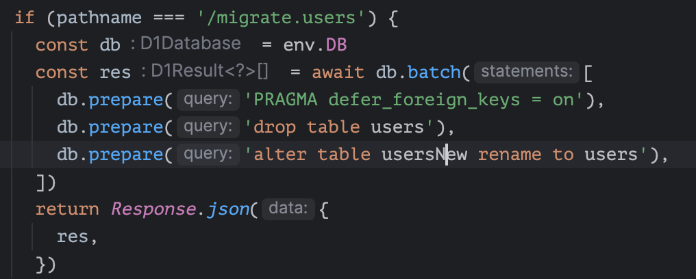 I'm trying to user D1 with drizzle orm in next js, currently using next auth 5, and using ...