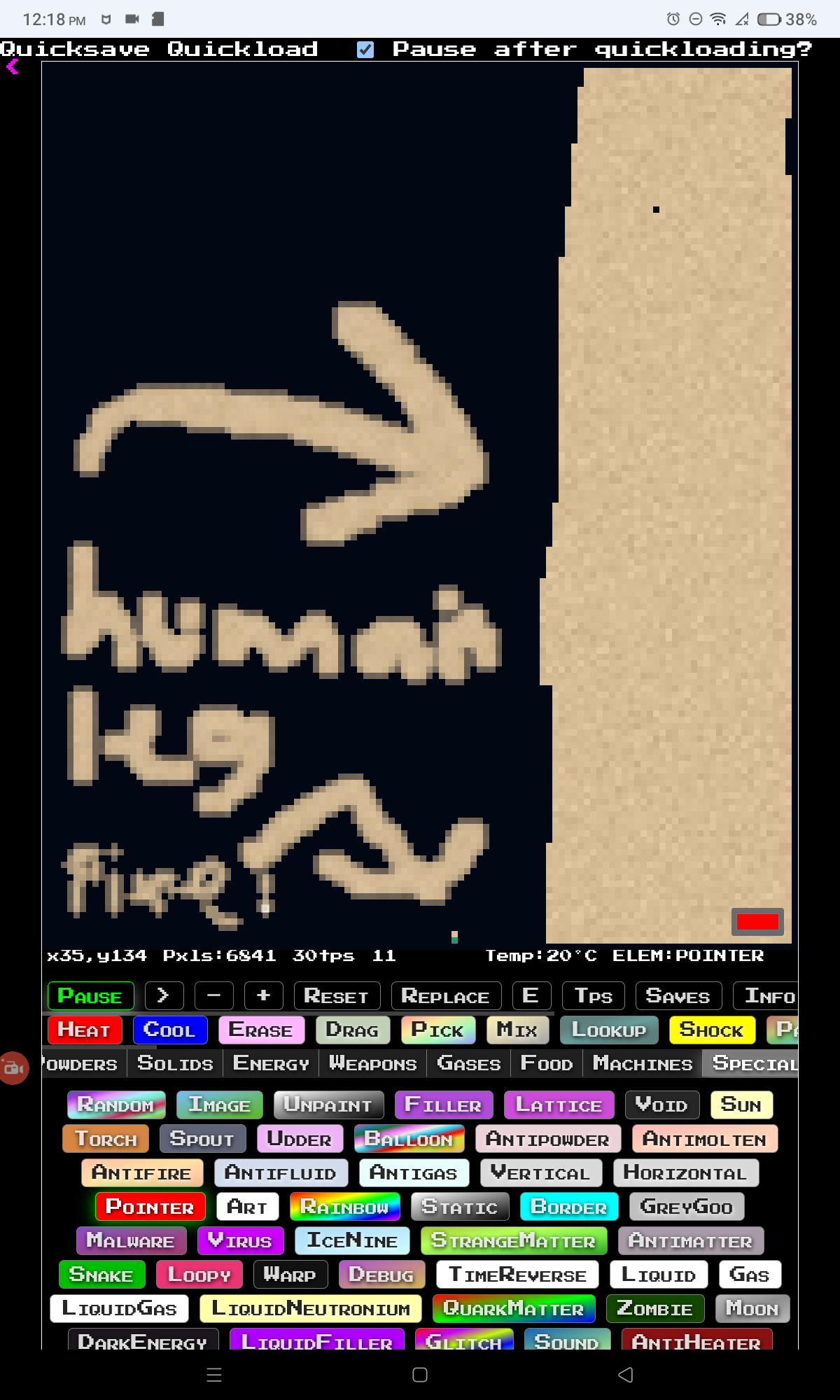 19? **19?** - 🚨 R74n / Sandboxels