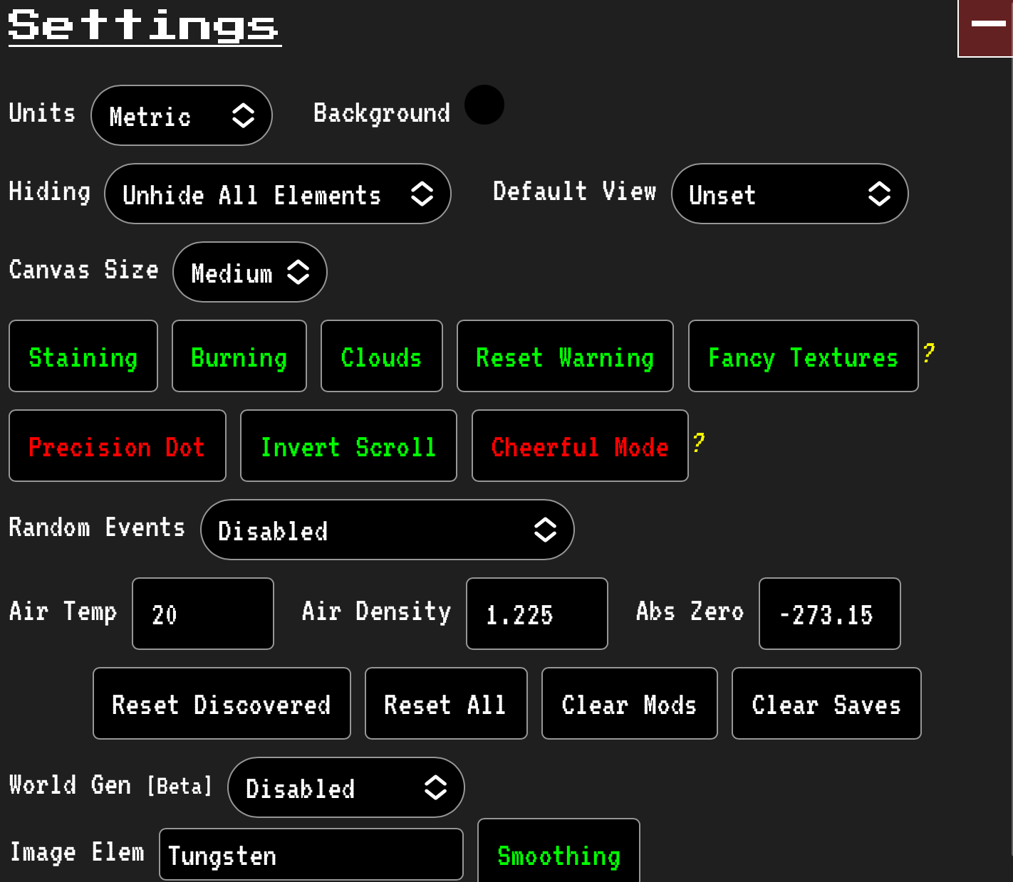 ok then.... Elemental bombs - 🚨 R74n / Sandboxels
