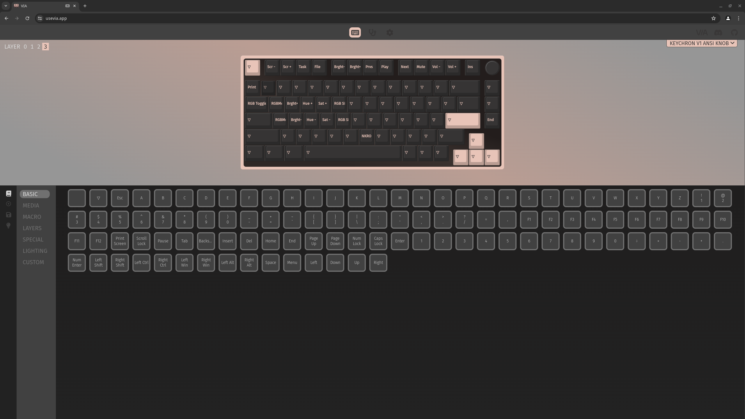 i just got keychron v1 🙂 am trying to customize keyboard shortcuts for ...