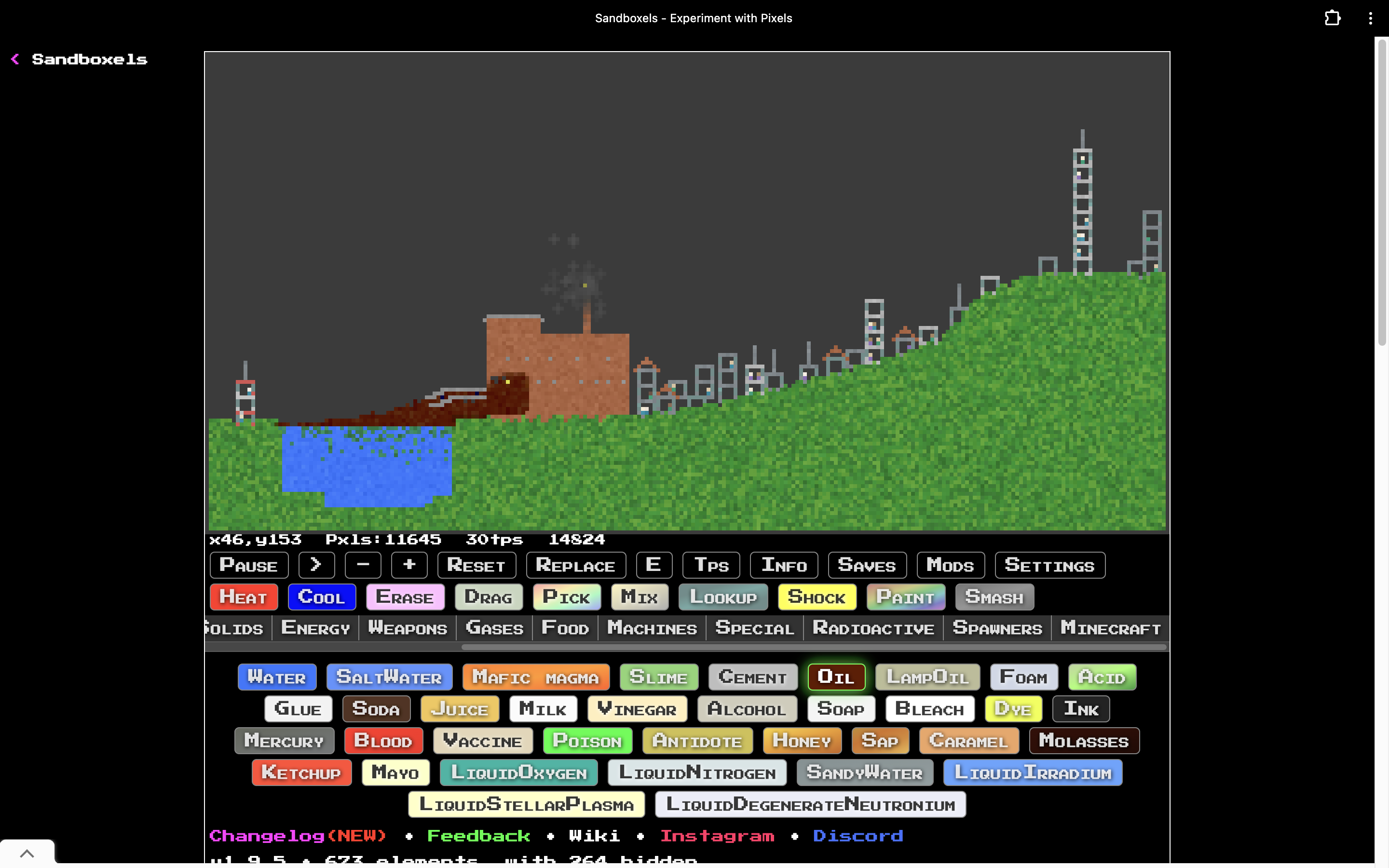 Nuclear reactor - 🚨 R74n / Sandboxels