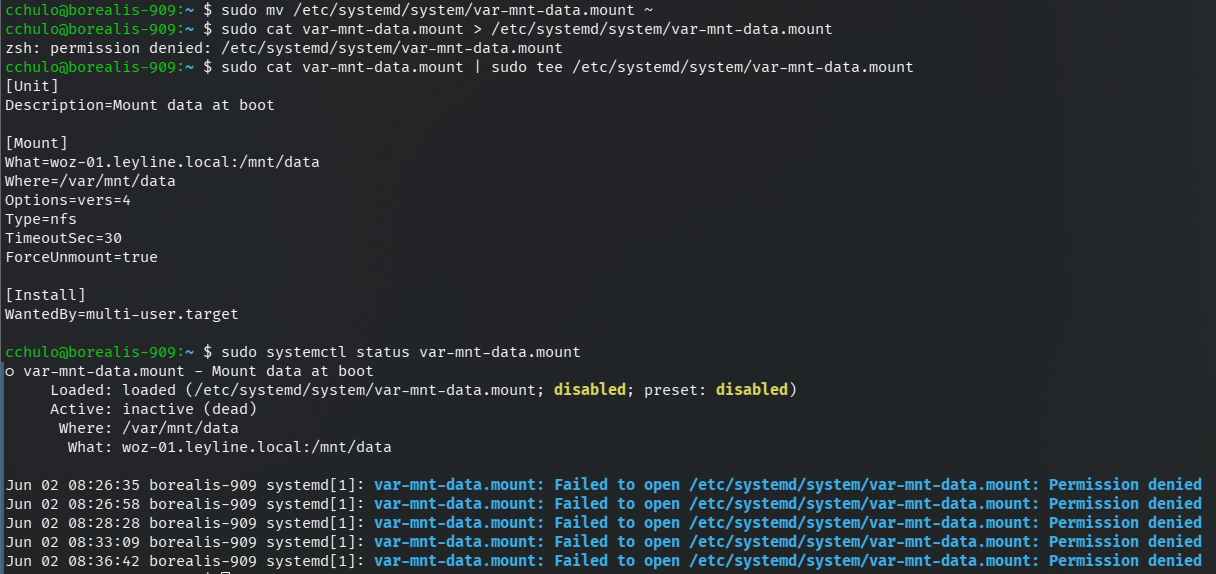 anybody have issues loading systemd unit files from /etc/systemd/system? - Universal Blue